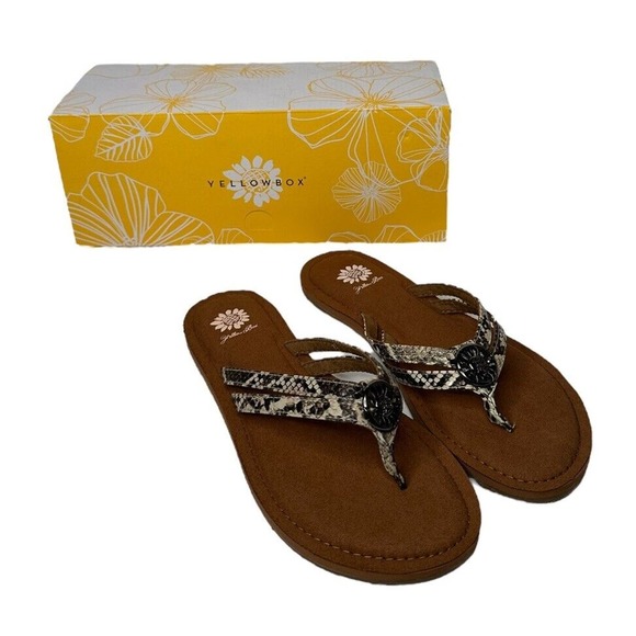 Yellow Box | Shoes | New Yellow Box Divity Womens Snake Print Comfort ...